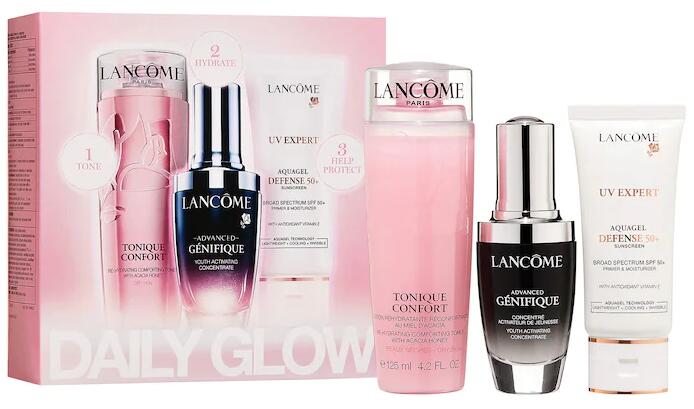 降價！Lancôme Daily Glow Routine護膚3件套(價值$140)8折$65.5 單品推薦購物網站 MeetKK