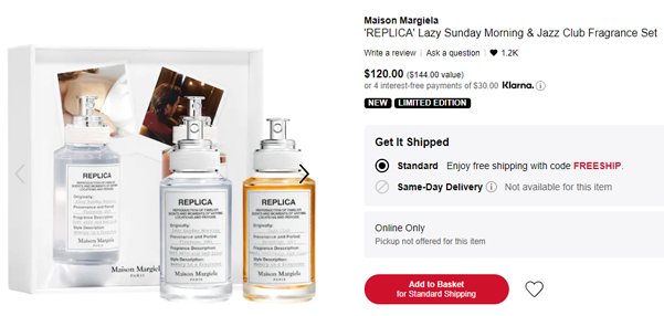 Replica Lazy Sunday Morning & Jazz Club Fragrance 香水套裝售價$120 單品推薦購物網站 ...