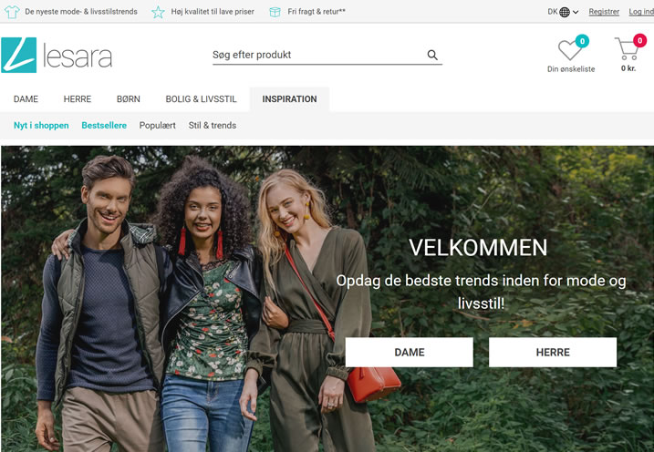 Lesara丹麥官網介紹：最新的時尚和生活方式趨勢 海外網站購物網站 MeetKK