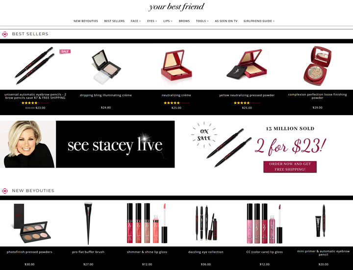 美國知名彩妝品牌：YBF Beauty官網介紹 海外網站購物網站 MeetKK