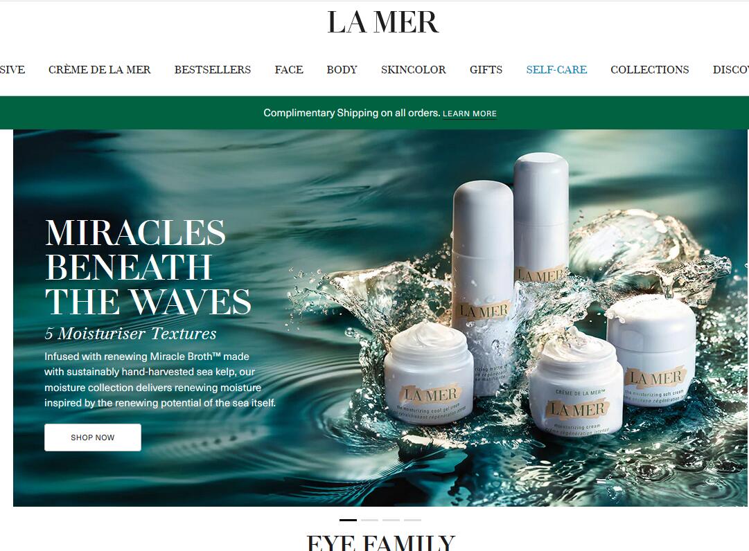 Lamer海藍之謎澳洲官網：Lamer澳大利亞官方海淘網站 海外網站購物網站 MeetKK