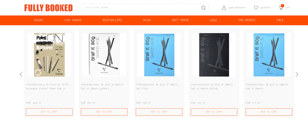 Fully Booked：菲律賓各類書籍文具用品網站 菲律賓 購物網站 MeetKK