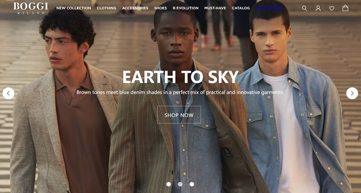 BOGGI MILANO英國網站：意大利男裝品牌 英國購物網站 MeetKK